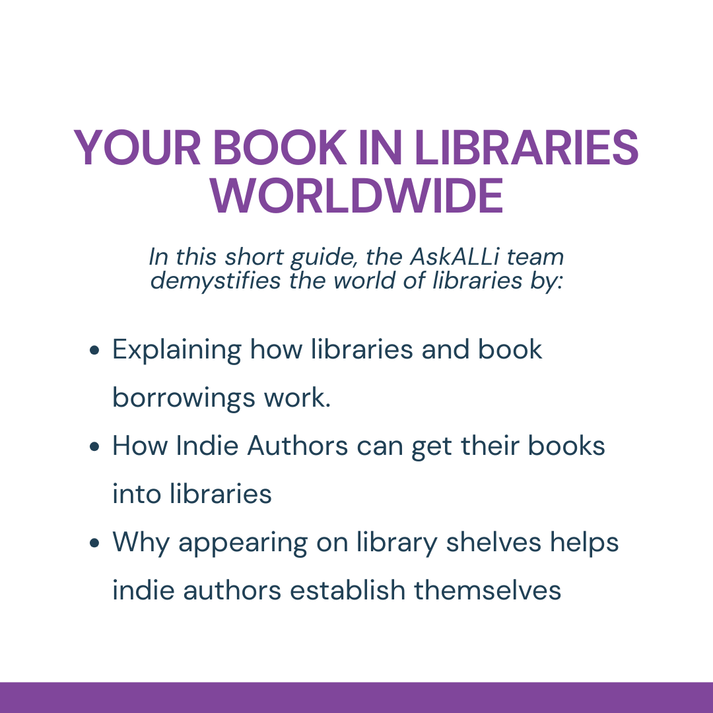 Your Book in Libraries Worldwide – The Self-Publishing Store